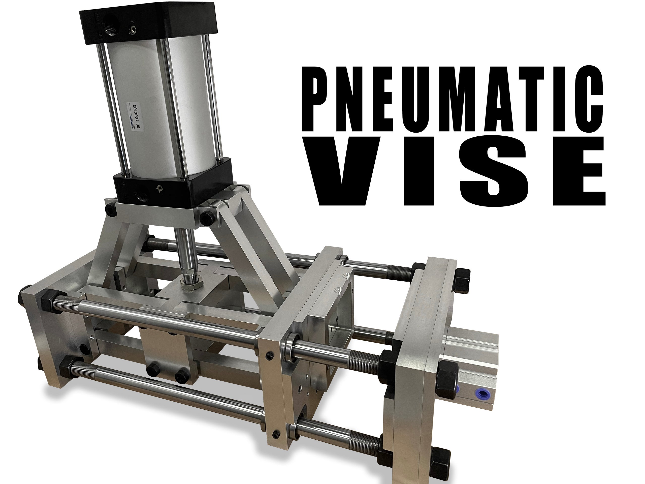 Aluminum Pneumatic Vise Kit | Buster Beagle 3D
